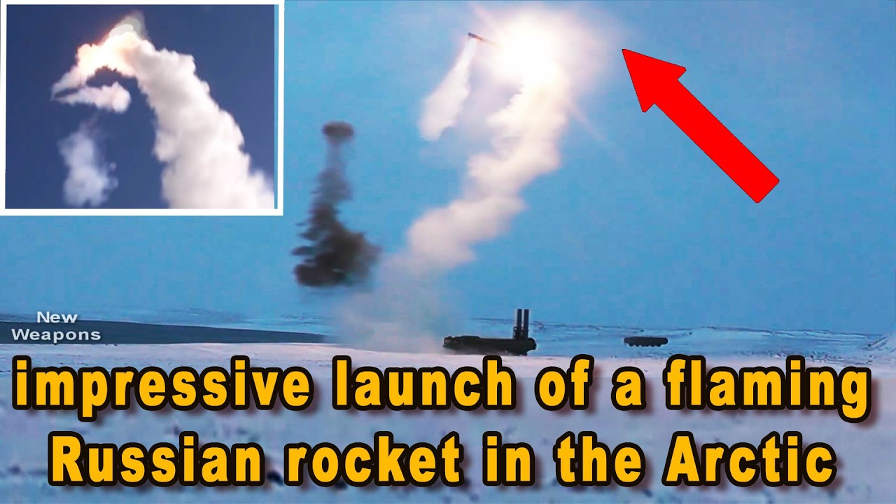 THE TERRIFYING FIRST LAUNCH OF THE ONYX ROCKET IN THE ARCTIC BY THE ...