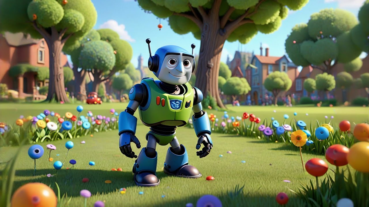 The Robot Who Lost His Buttons 🤖🔘 | Fun Kids Storytime | Learning About ...