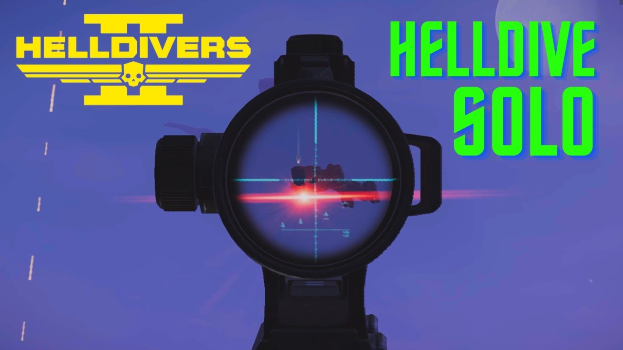 Helldivers 2: Gunship Madness (Helldive Solo Stealth /// All Clear /// No Deaths) - YouTube
