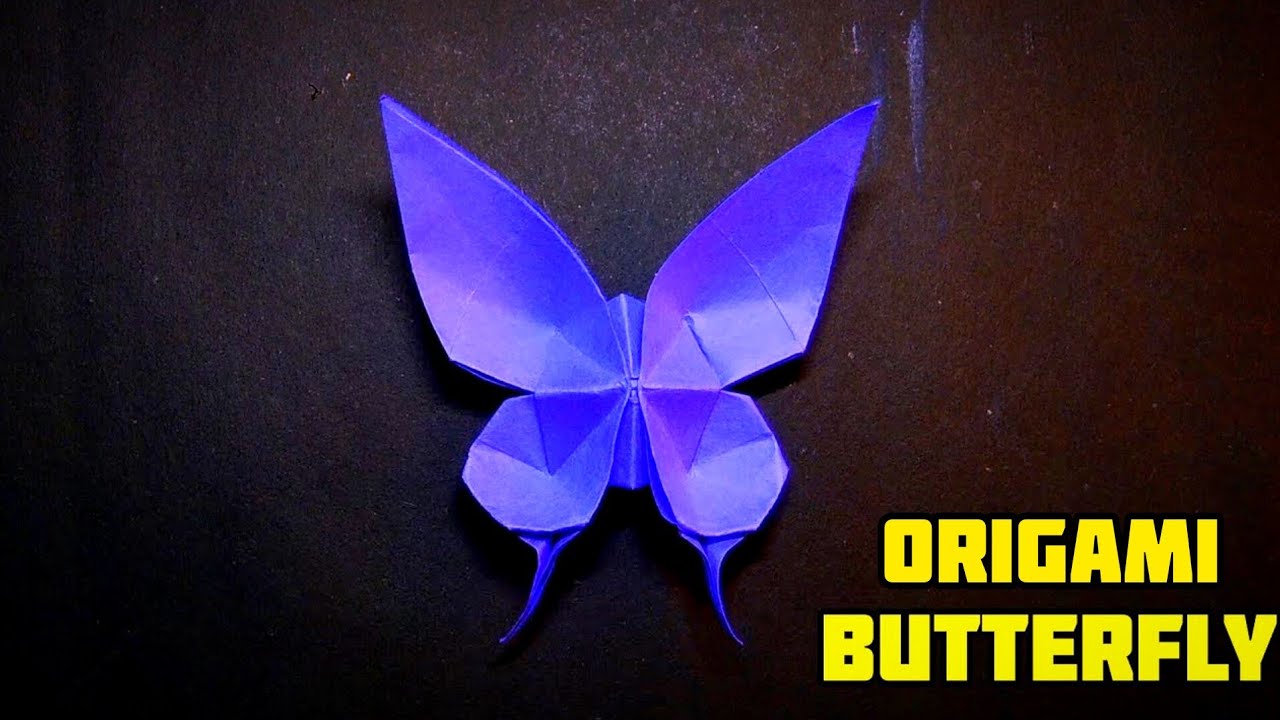 Origami Butterfly | Paper butterfly | Origami tutorial | Paper craft ...