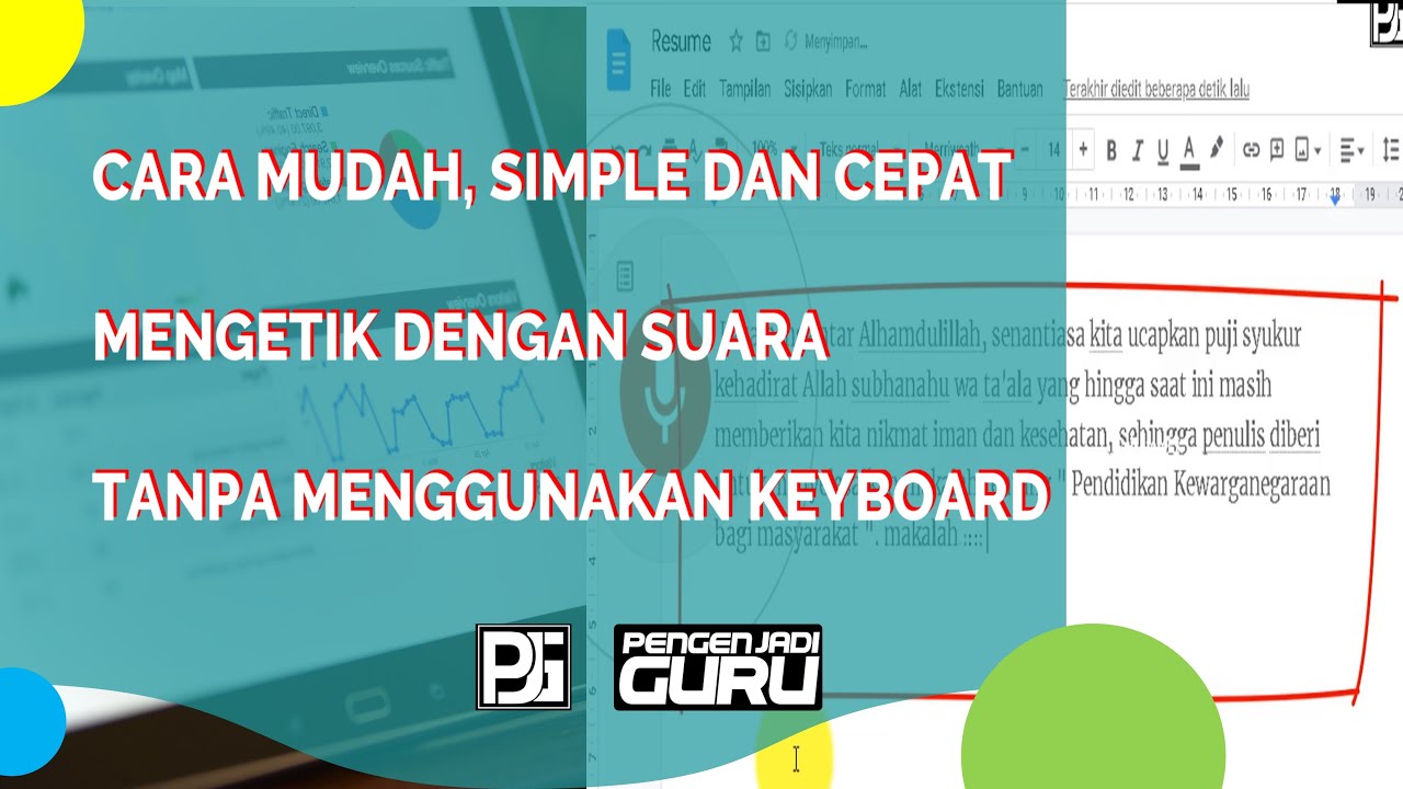 CARA MUDAH, SIMPLE DAN CEPAT MENGETIK TANPA MENGGUNAKAN KEYBOARD - YouTube