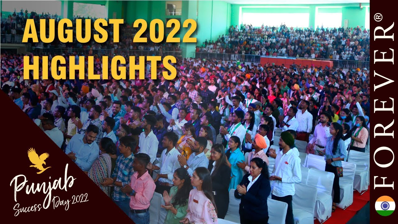 Punjab Success Day Highlights | August 2022 | Forever Living India ...