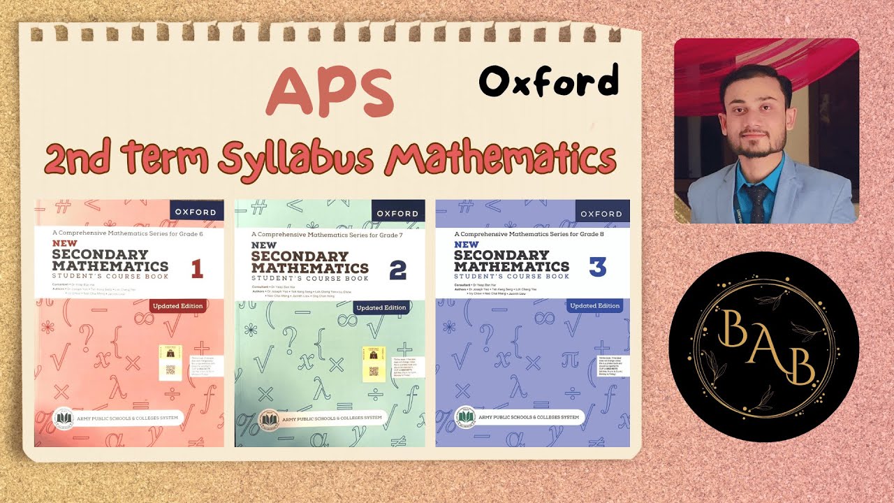 APS 2nd Term Mathematics Syllabus || NSM || Class 6, 7 & 8 - YouTube