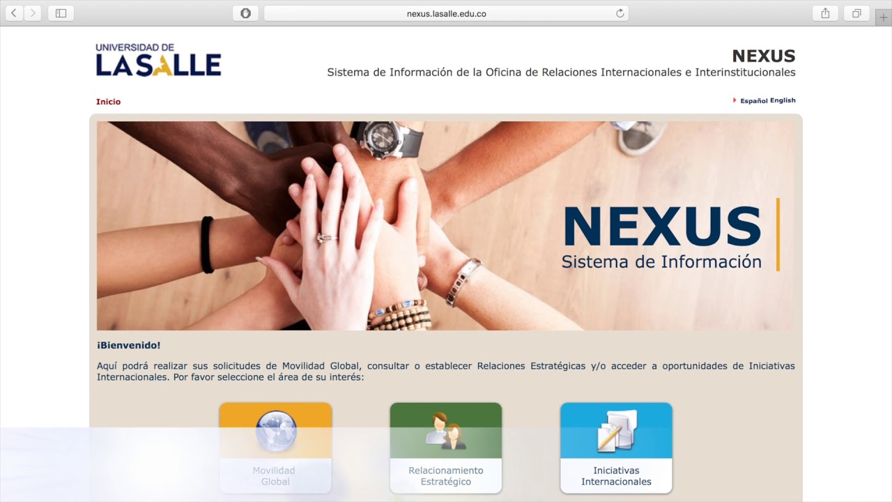 User manual NEXUS online platform - YouTube