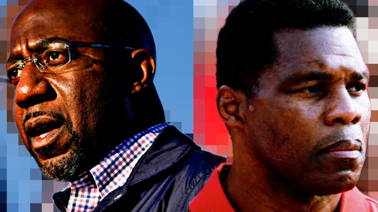 Herschel Walker v Raphael Warnock Georgia Race - YouTube