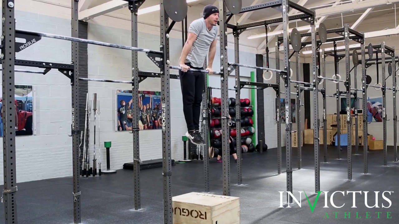 Arch Under Bar Jump to Support | CrossFit Invictus Gymnastics - YouTube