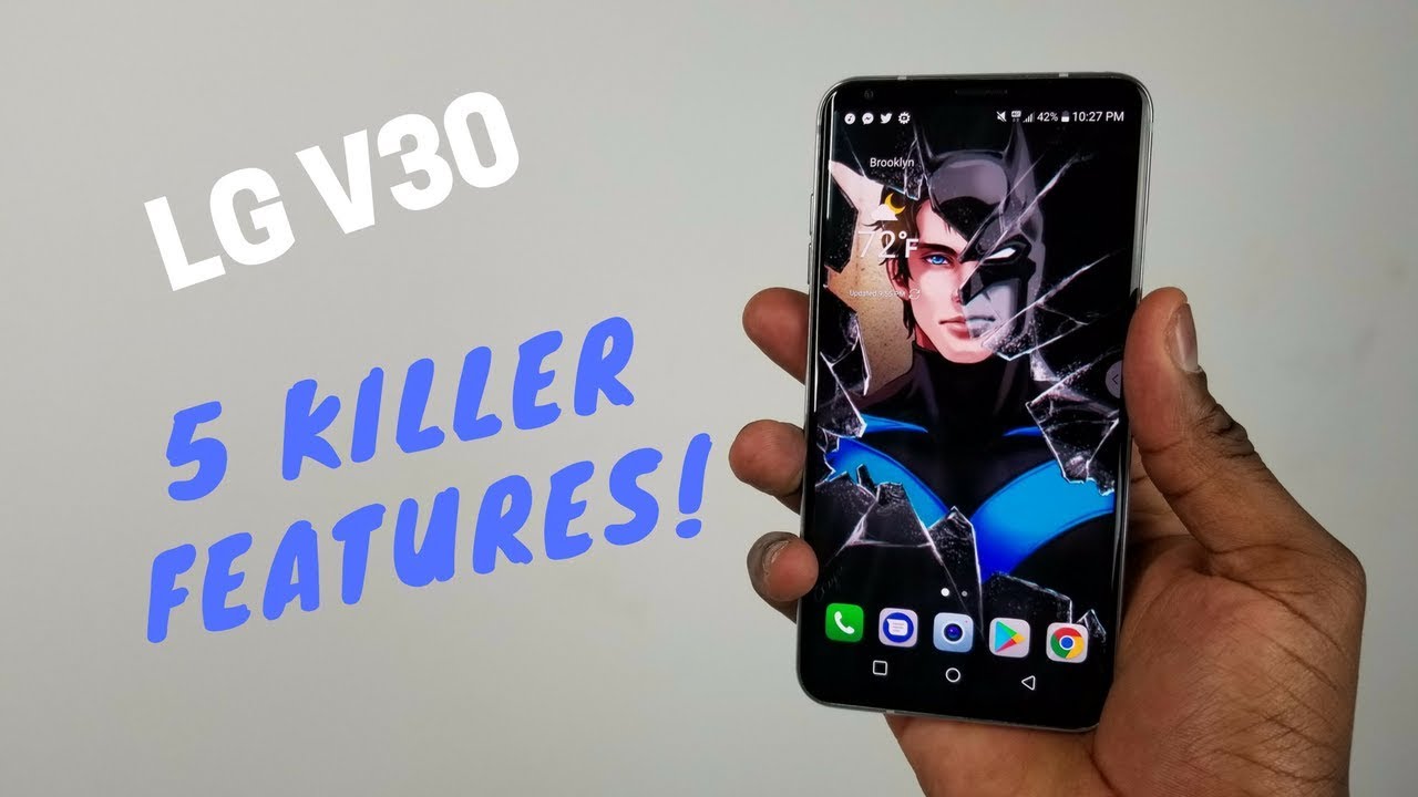 LG V30: 5 Killer Features - YouTube
