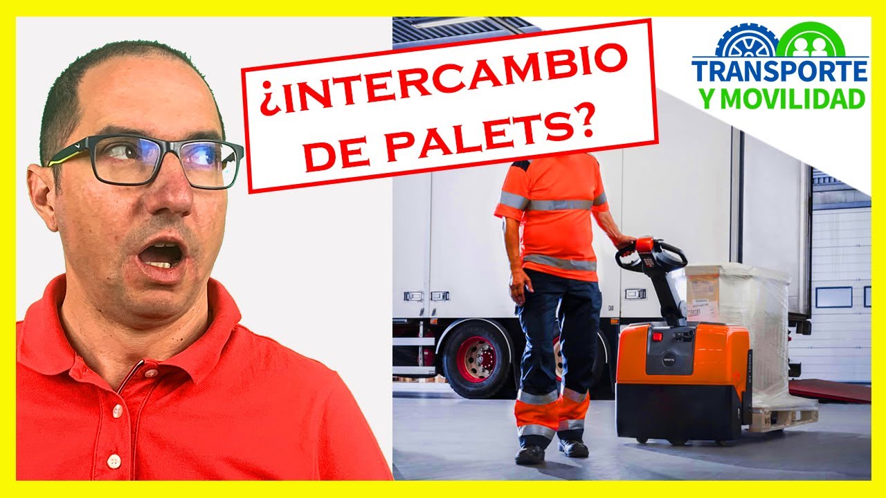CARGA y DESCARGA de PALETS VACÍOS🚛 - YouTube