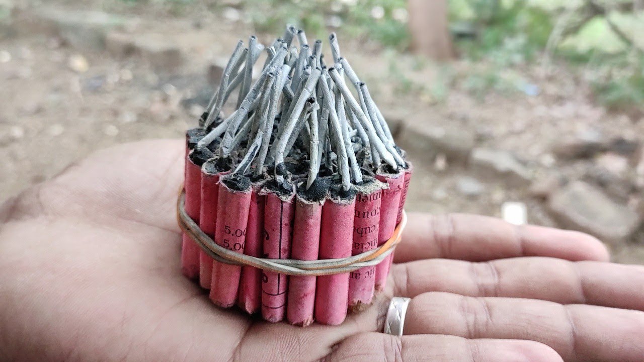 Bundle bijili experiment inside the bottle | Diwali - YouTube