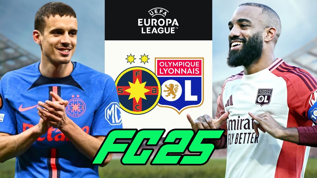 FCSB vs Olympique Lyon 🔥Super experiment în FC 25 - YouTube