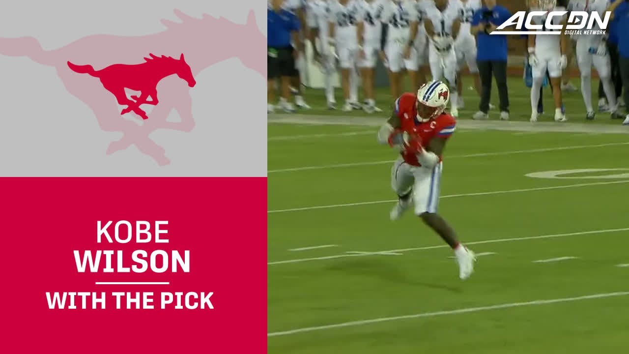 SMU's Kobe Wilson With The Pick - YouTube