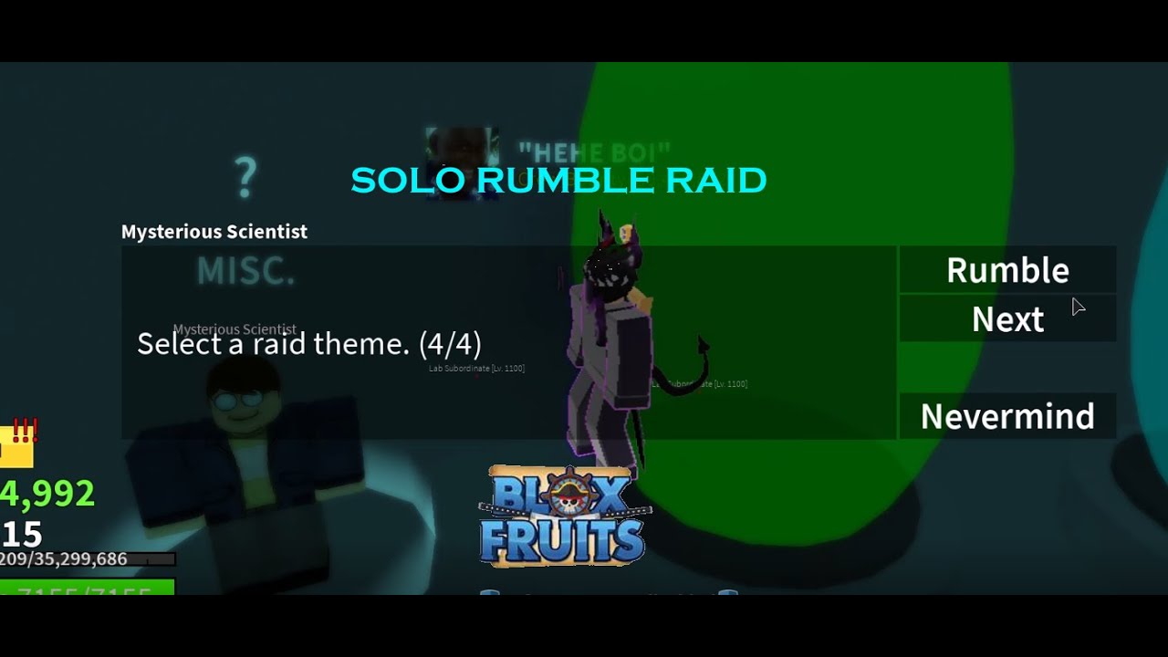 SOLO RUMBLE RAID WITH BUDDHA AND DEATH STEP (BLOX FRUITS) - YouTube