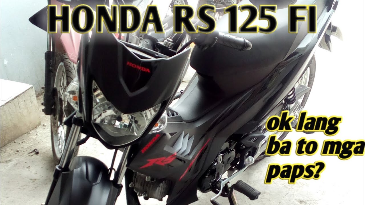 NEW HONDA RS 125 FI MATTE GRAY #HONDARS125FI#HONDA - YouTube
