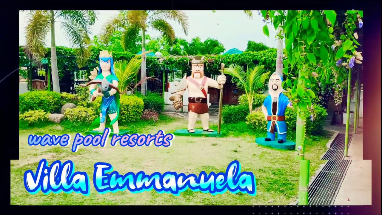 Vlog Villa Emmanuela Wave Pool Resorts - YouTube