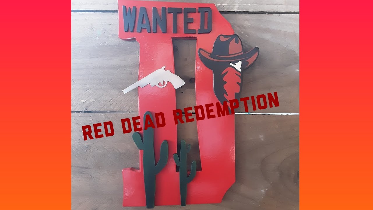 Red dead redemption themed letter - YouTube