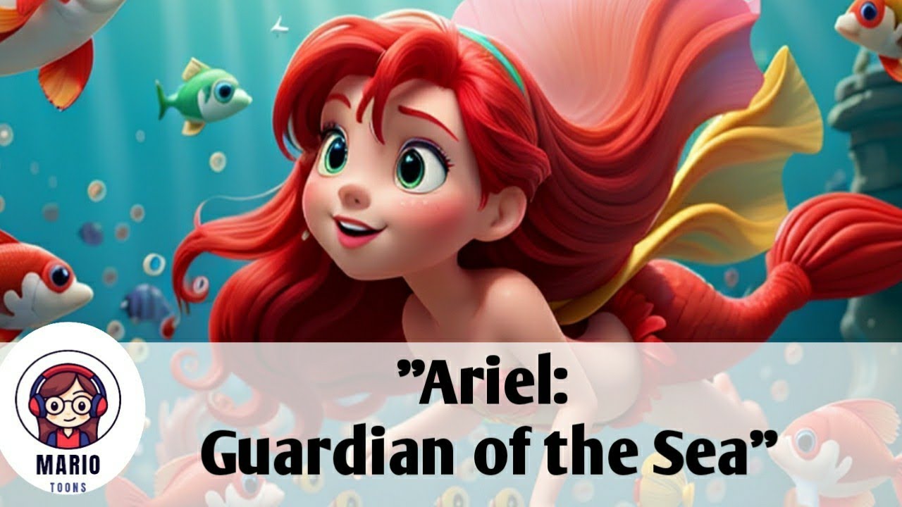 "Ariel: Guardian of the Sea"| cartoon stories in English |@mario toons ...