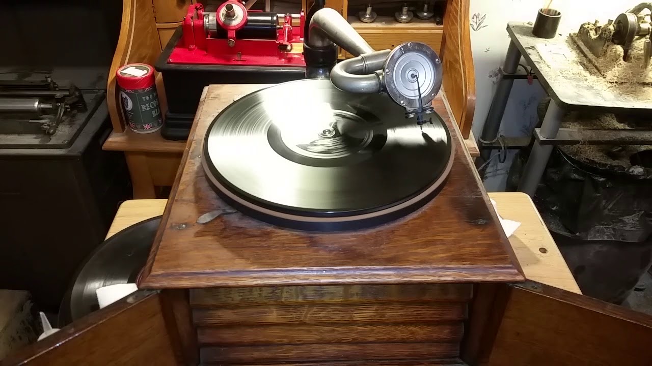 EDISON DIAMOND DISC / VICTOR VV-IV / MINERAL OIL / TEST 1 - YouTube