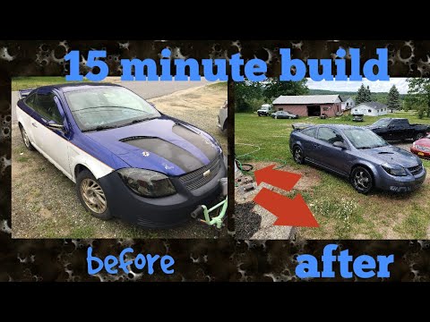 15 min or less chevy cobalt build #dontpimpmyride - YouTube