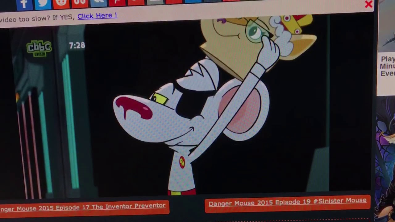 Danger Mouse Disguise Scene - YouTube