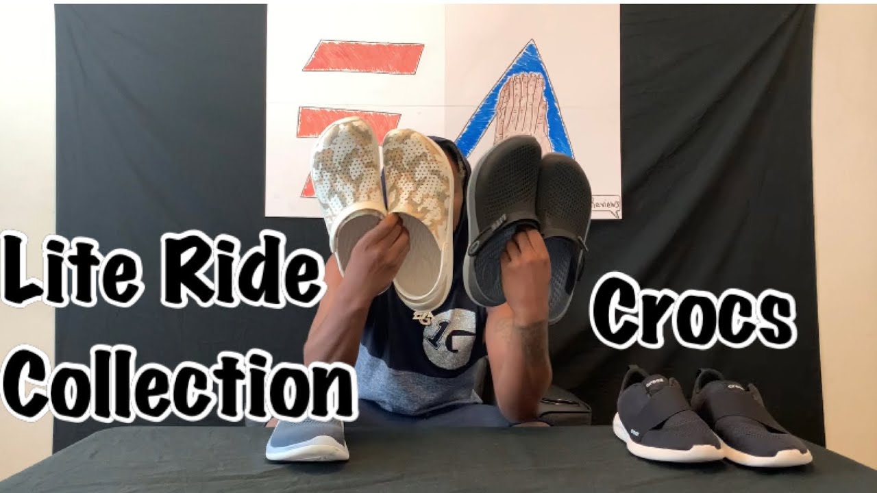Lite Ride (collection) x Crocs Review - YouTube