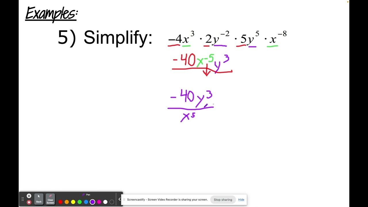 7-3 Multiply Powers with the Same Base - YouTube