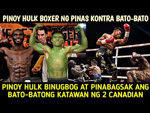 Pinoy Hulk Binugbog At Pinabagsak Ang Bato-batong Katawan Ng 2 Canadian ...