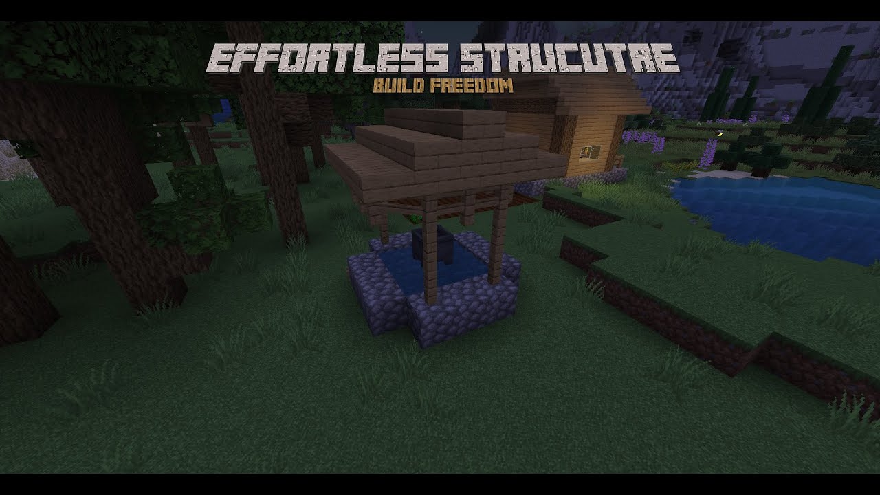 EFFORTLESS build idea #1 well - YouTube