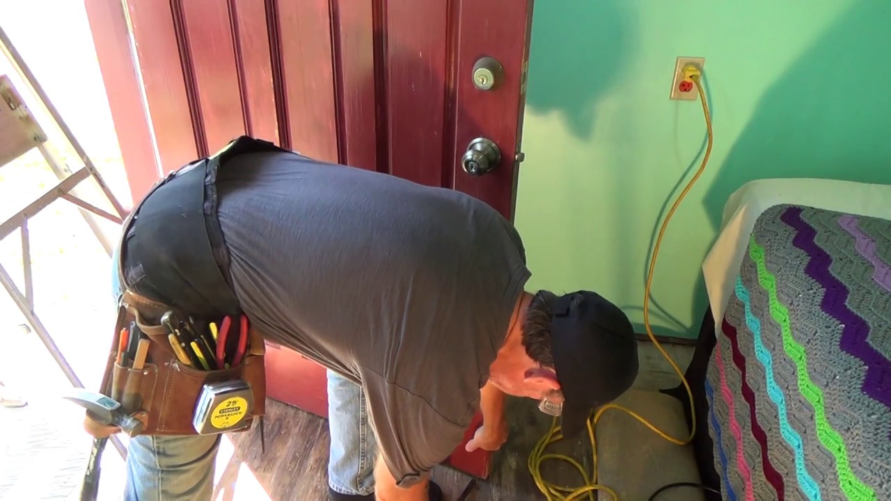 How to Fix Sagging Door...Part 2 - YouTube