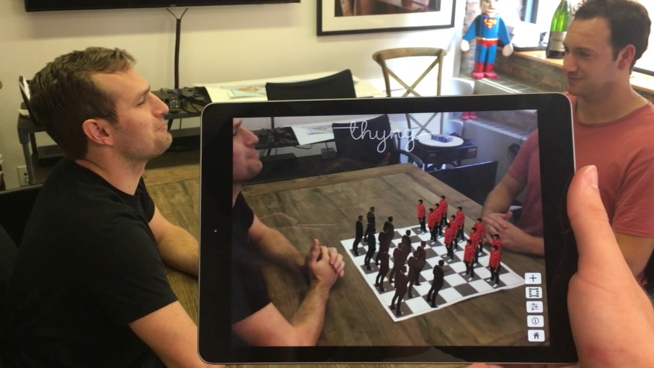 Human Checkers - Thyng with ARKit - YouTube