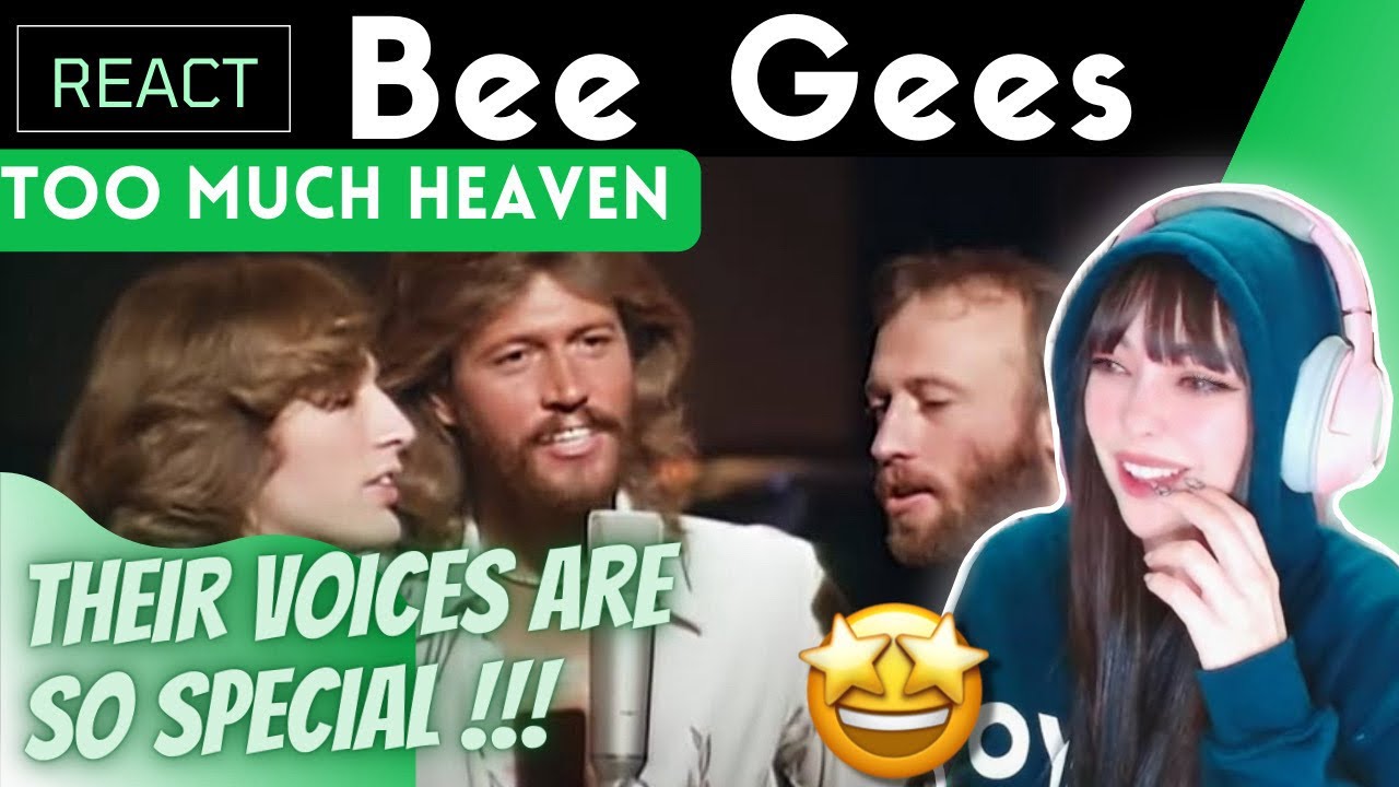 FIRST TIME REACTING to BEE GEES - To Much Heaven ( THEIR VOICES ARE SO ...