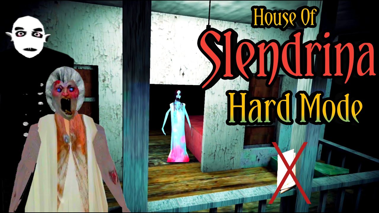 House Of Slendrina v1.0.4 || In Hard Mode Full Gameplay - YouTube