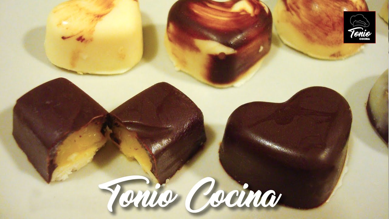 Bombones caseros rellenos | Homemade filled Chocolates #63# - YouTube