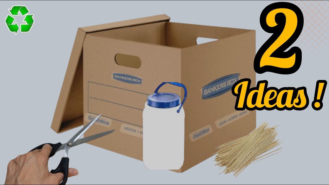 Transforming Cardboard and Plastic : 2 Super Recycling idea That will ...