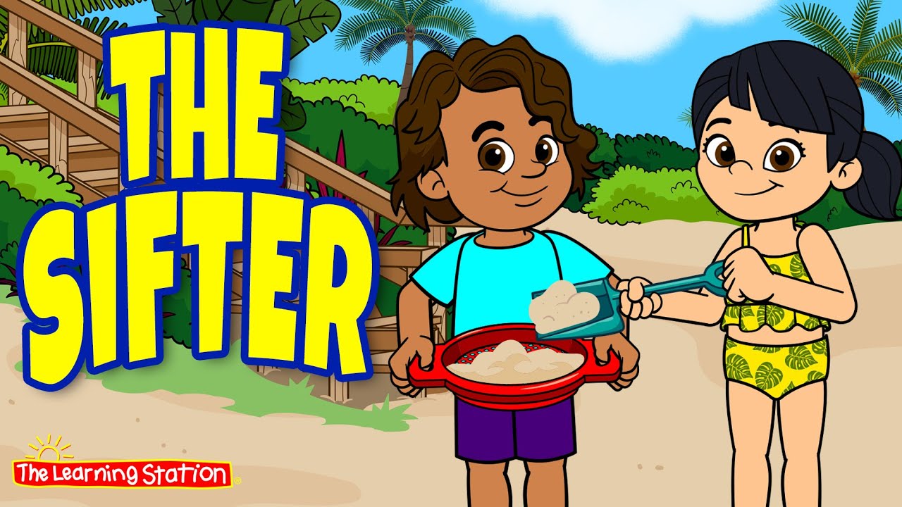 The Sifter ♫ Beach Activities for Kids ♫ Sand Activities ♫ Action Songs ...