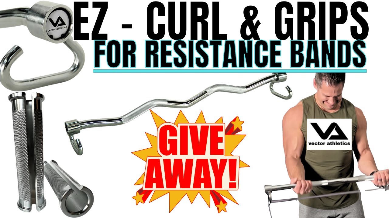 Vector Athletics Z-BAR and Vector GRIPS for Resistance Bands: Honest REVIEW and Giveaway - YouTube