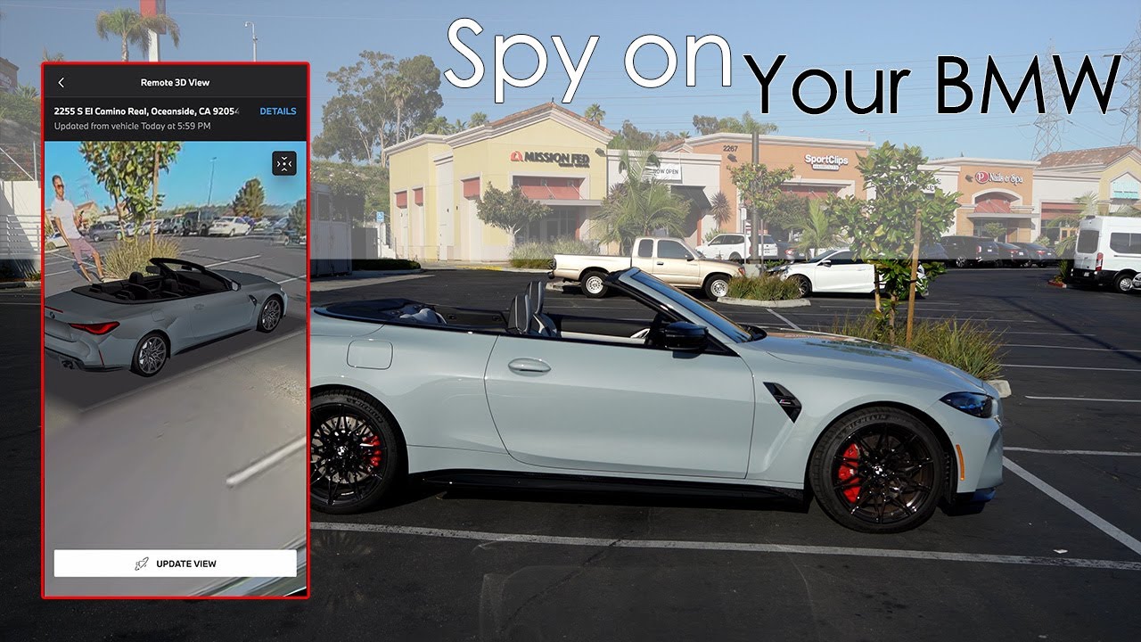 This Feature Can Spy on Your BMW | Remote 3D Camera View Setup - YouTube