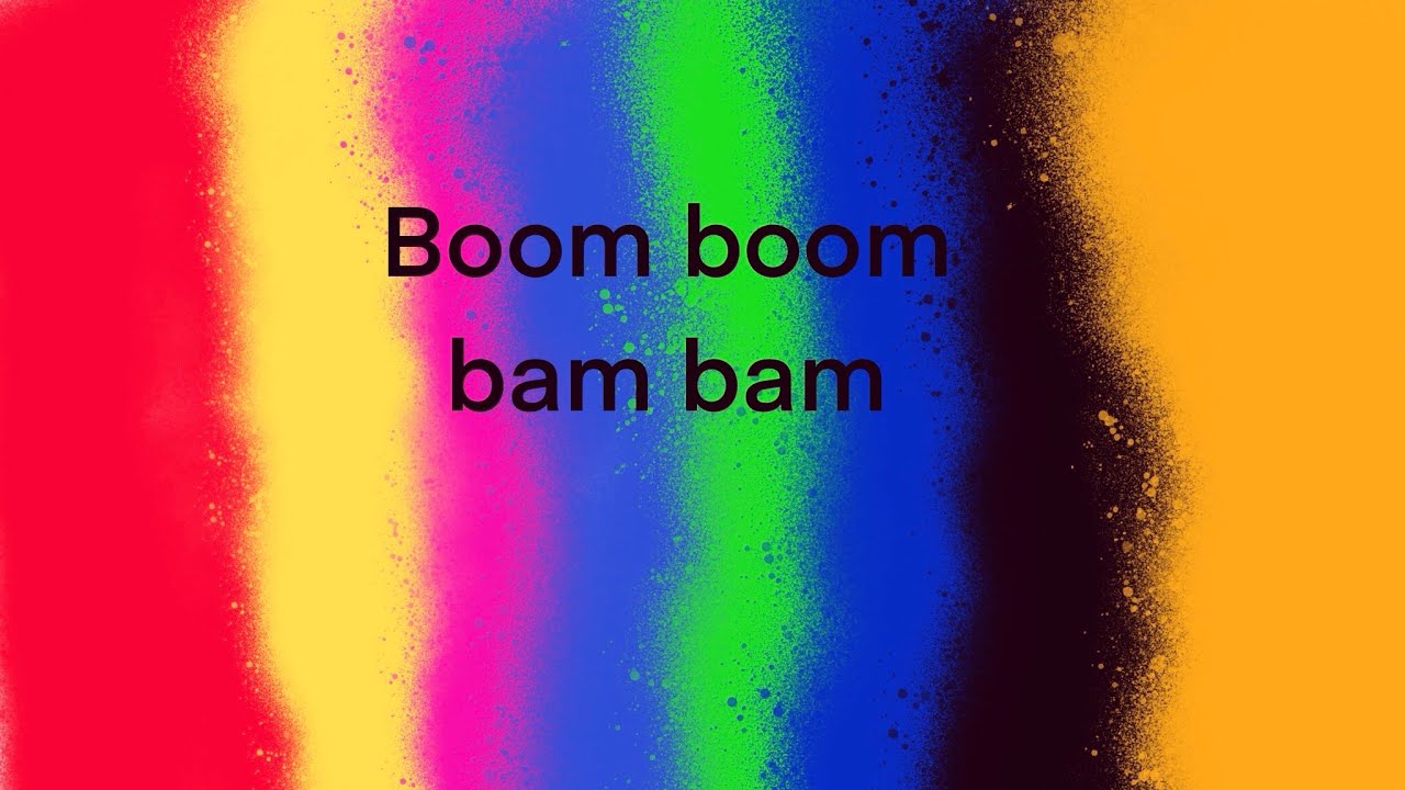 Boom boom bam bam - YouTube