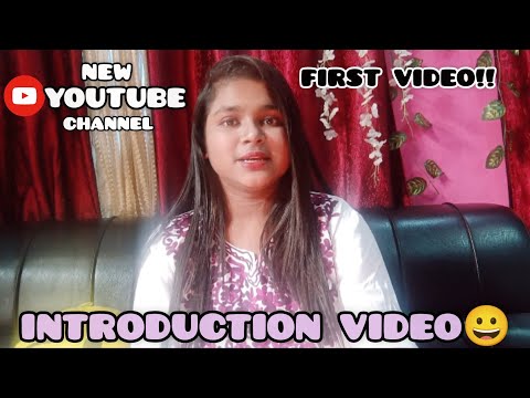 MY FIRST YOUTUBE VIDEO ।। Introducing my youtube channel \