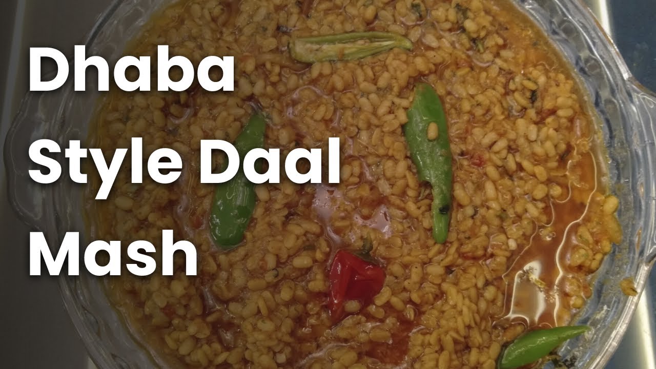 Dhaba Style Daal Mash || Cooking with Fatima - YouTube