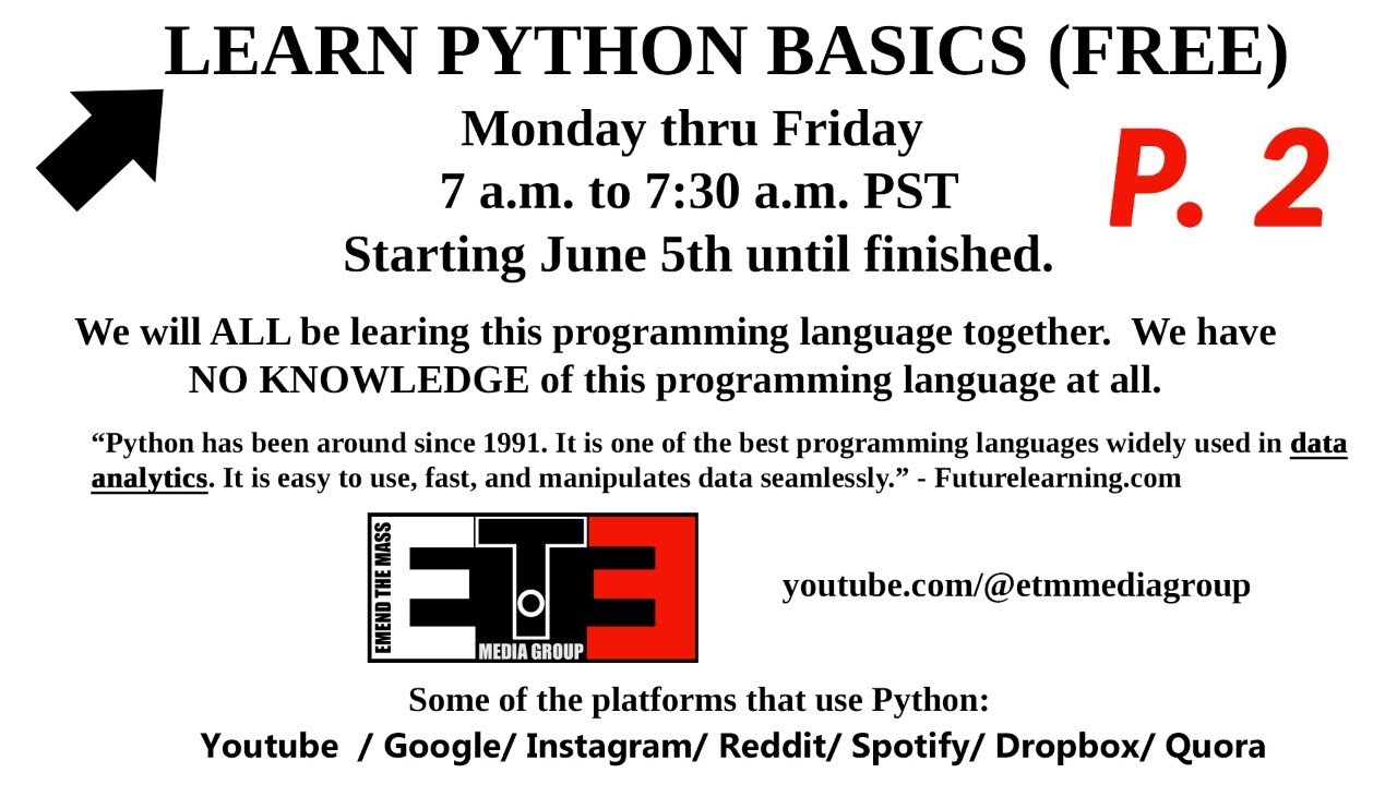 Learning Python Basics Part 2 Youtube 7130