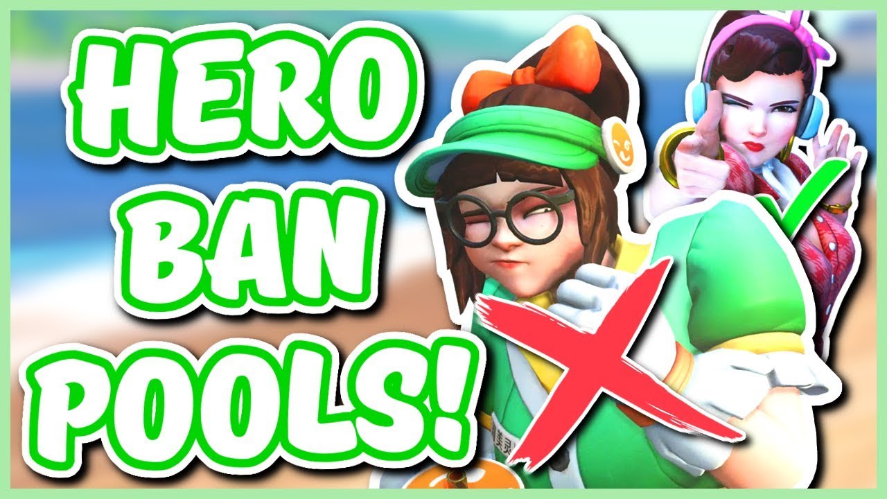 Overwatch - NEW HERO BAN POOLS AND CONSOLE PTR (Hero Pools and ...