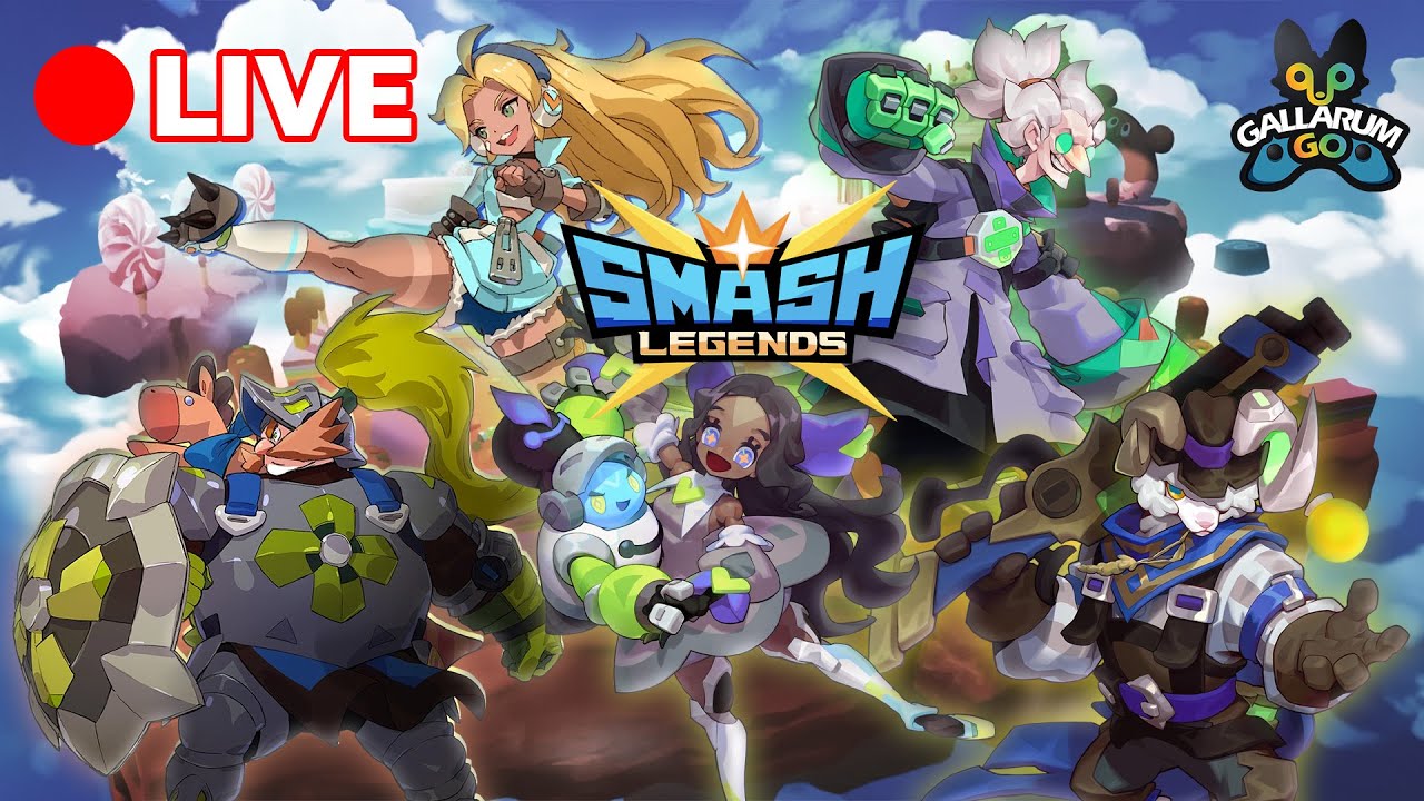 [🔴LIVE] Smash Legends มาลงแรงค์ซะหน่อย (แจ้งเตือนผมกลับมาแล้ว) - YouTube