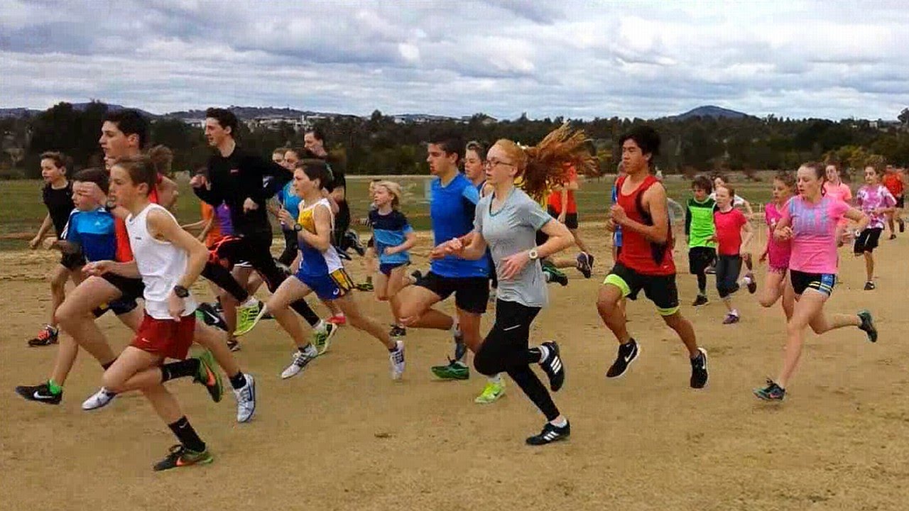Stromlo Cross Country 1.5k & 3k races - YouTube