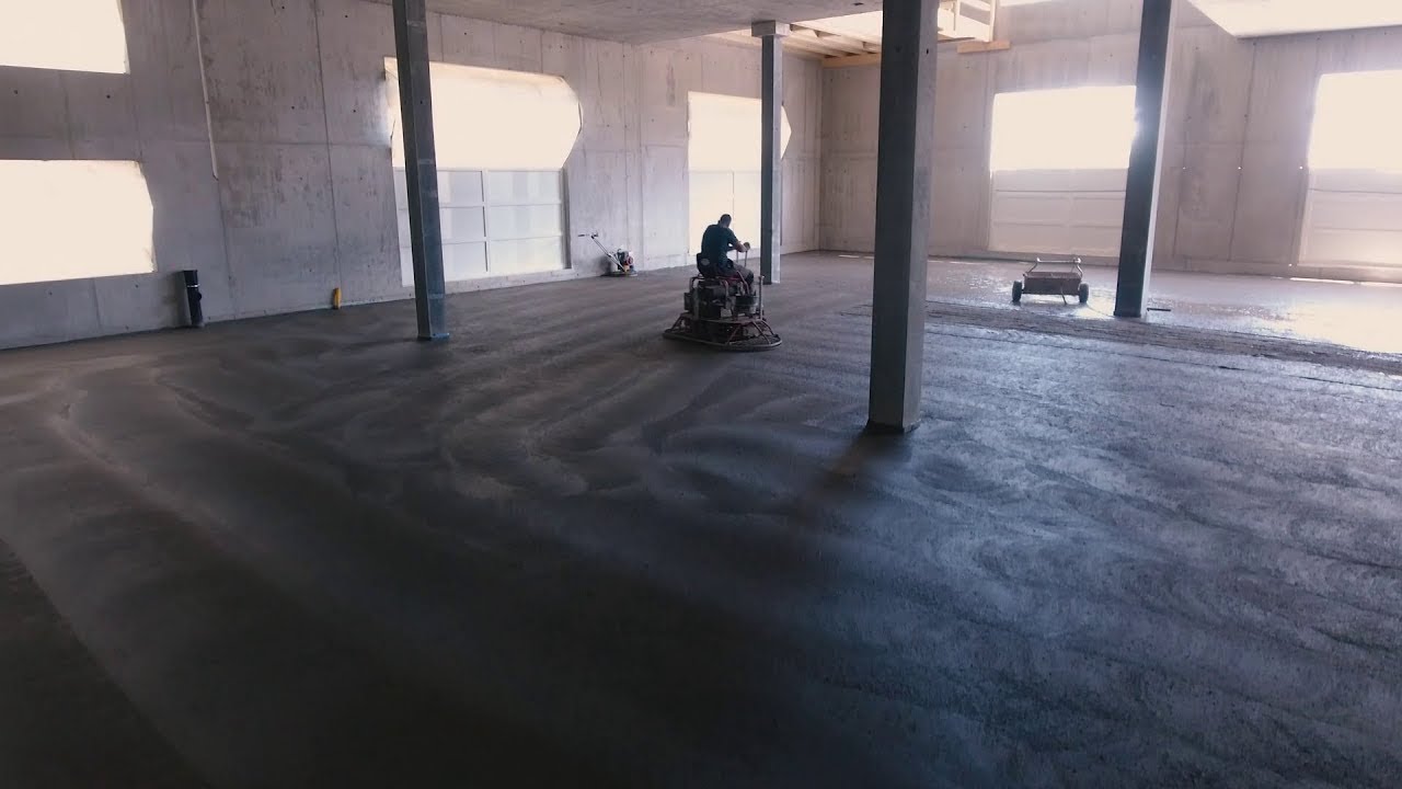 Contec Fiber AG - Slab on grade - Concrix SuperFloor - YouTube