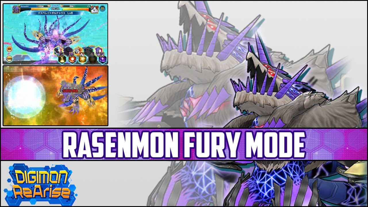 Rasenmon GM Showcase (Digimon Rearise) - YouTube