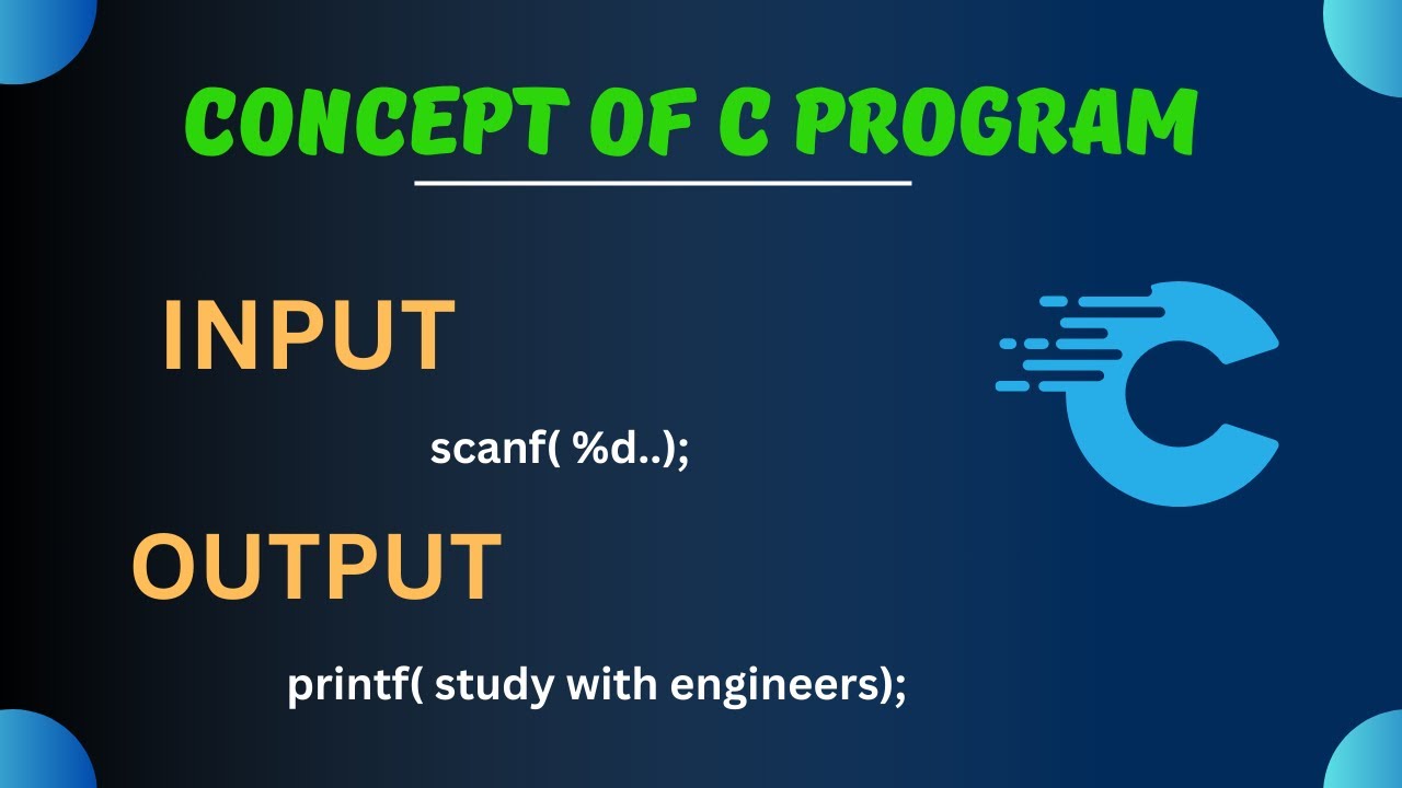 Explanation of structure of C programing Lec -- 02. || (study with ...