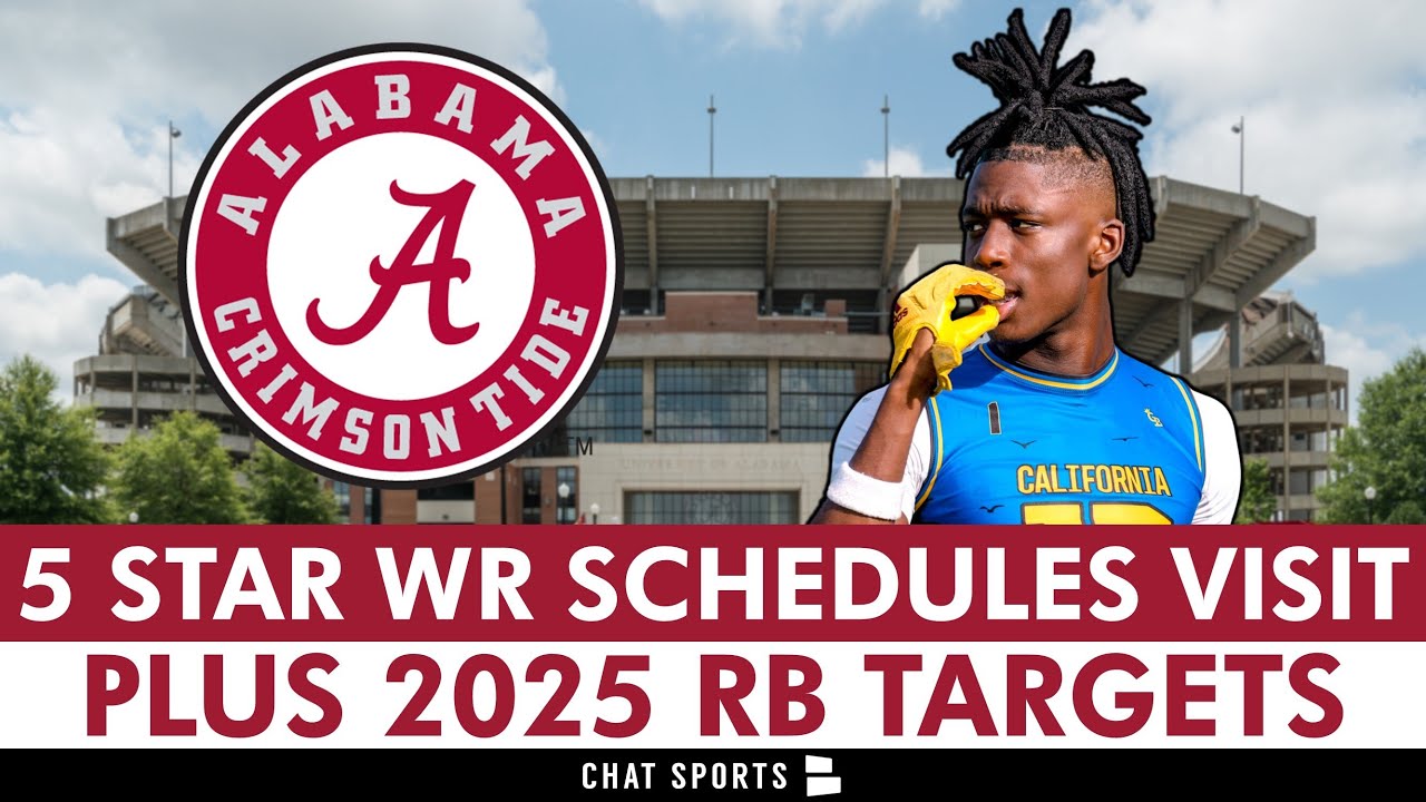 Alabama Football Recruiting: 5 Star WR Kaliq Lockett Schedules Official ...
