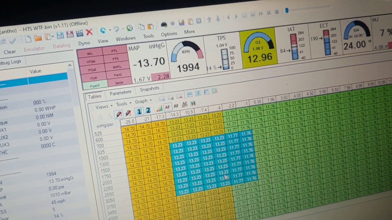 Just Trying To Figure Out Honda Tuning Suite HTS ~ HELP? - YouTube