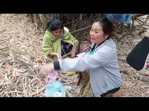 hnub no peb cov niam tub mus saib kuv tus txiv tsev pem nws lub tsev tshiab o - YouTube