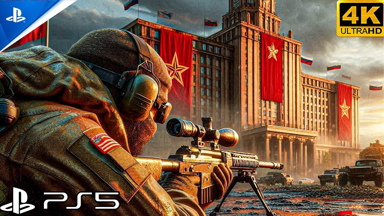 KGB HEADQUARTERS INFILTRATION (PS5) Realistic ULTRA Graphics Gameplay ...